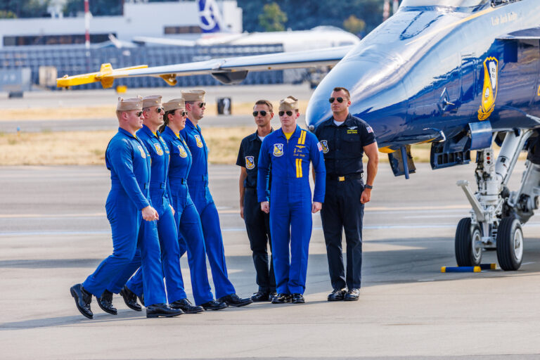 Blue Angels Walk Down 2025 - Seafair